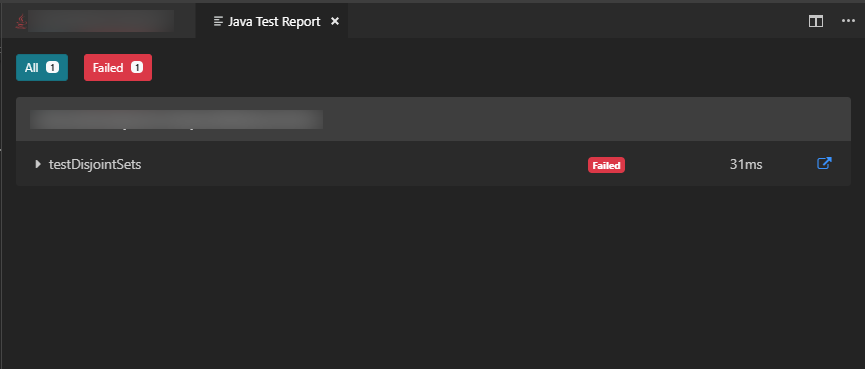 Running a test causes the report to re-open in the same window section ...