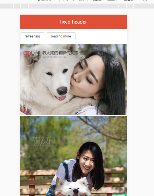 在滚动条往下滑了以后,再往上滑直接出发了更新状态,导致无法往上滑动 · Issue #5 · react-ld/react-pullLoad · GitHub