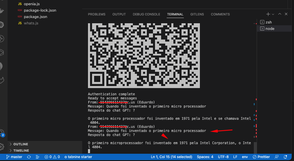 GitHub - edupoli/zap-gpt: Integracao do WhatsApp com Chat GPT
