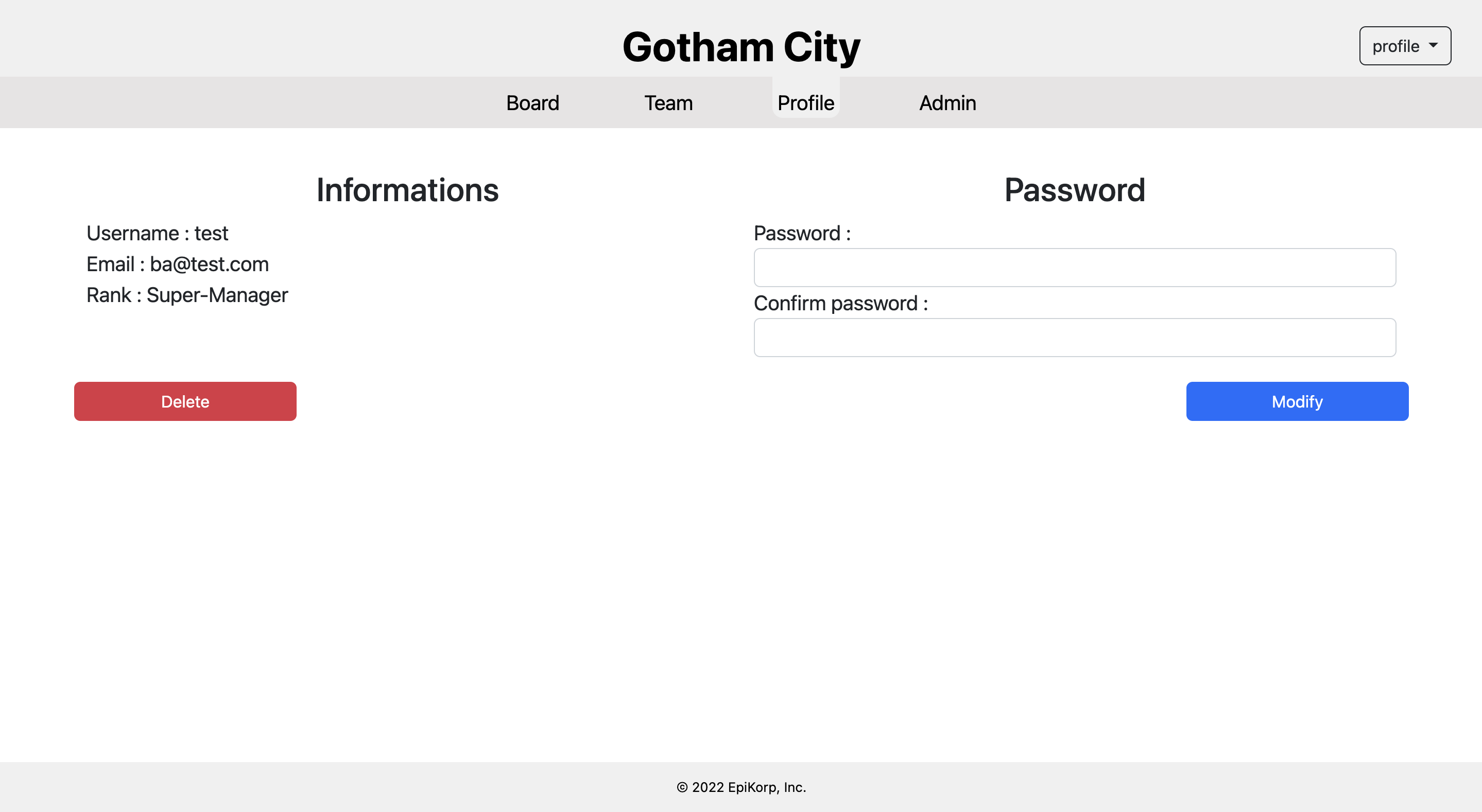 Github Taviotbaptiste Gotham City Projet From Epitech Back Elixir Front Vuejs Token Jwt