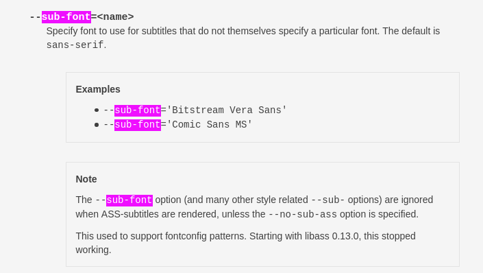 Subtitle font size shortcut key · Issue #7356 · mpv-player/mpv · GitHub