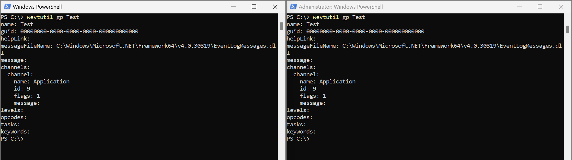 Powershell Get Winevent Filterhashtable Generates Error On Windows 11 In User Context · Issue
