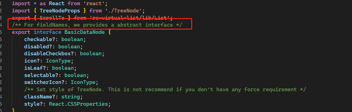 允许直接从 antd 中导出类型 BasicDataNode · Issue #44527 · ant-design/ant-design ...
