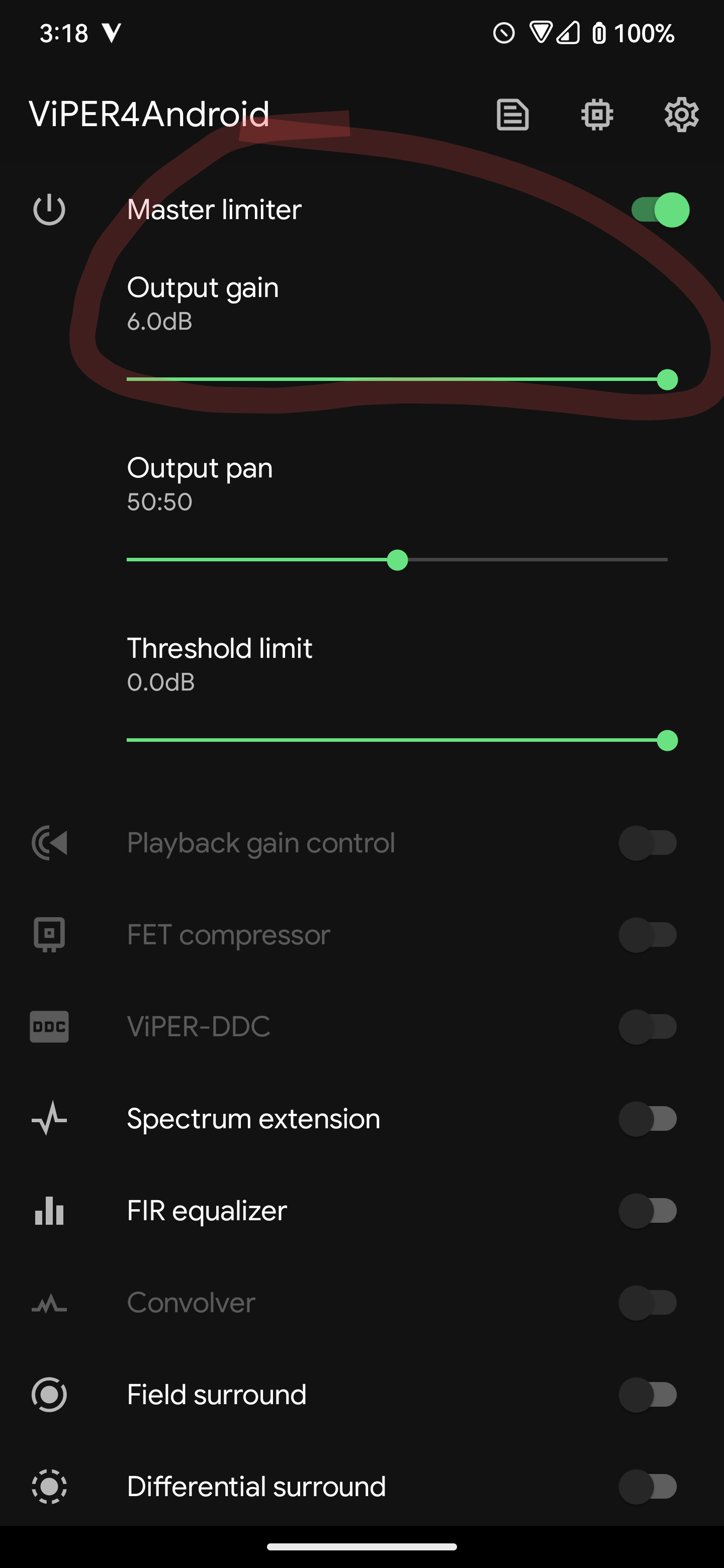 Output gain distorted · Issue #2 · AndroidAudioMods/ViPER4Android · GitHub