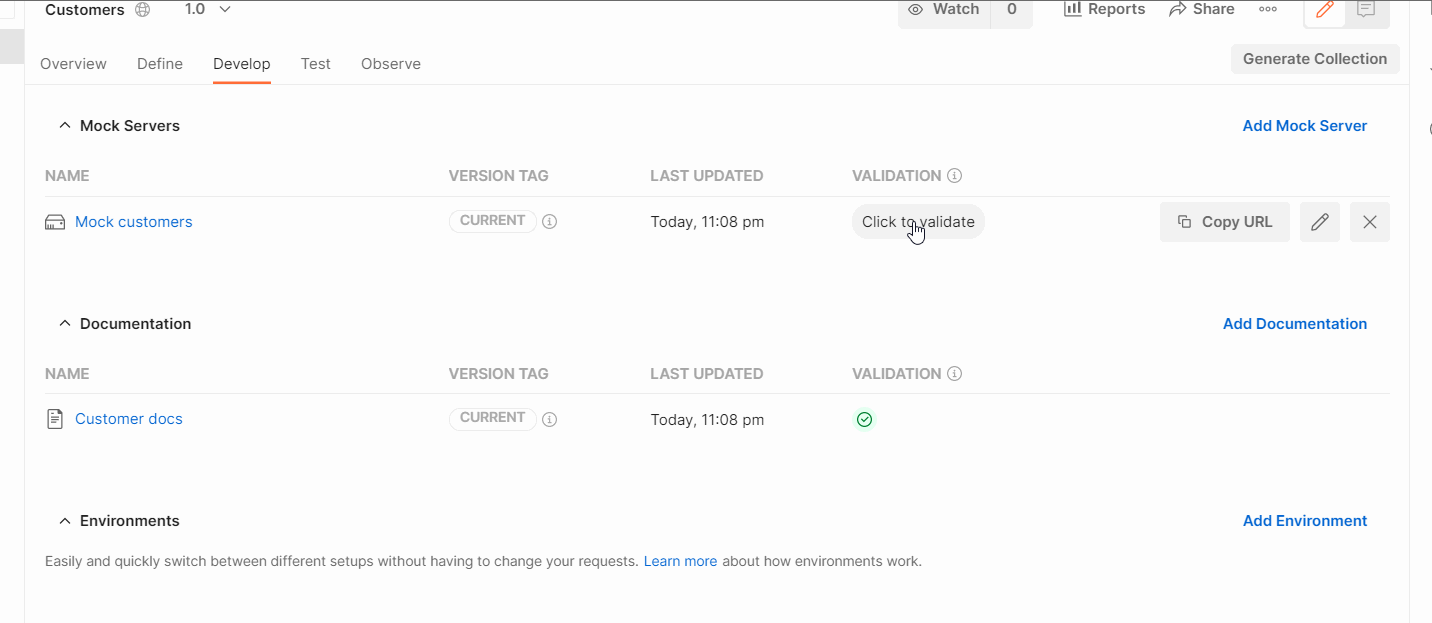 Unable to validate Mock Server after changing the spec · Issue #9838 · postmanlabs/postman-app ...