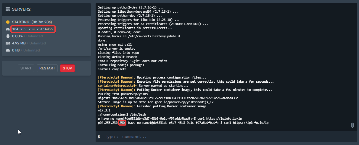 Pterodactyl Network Routing · Issue #3894 · pterodactyl/panel · GitHub