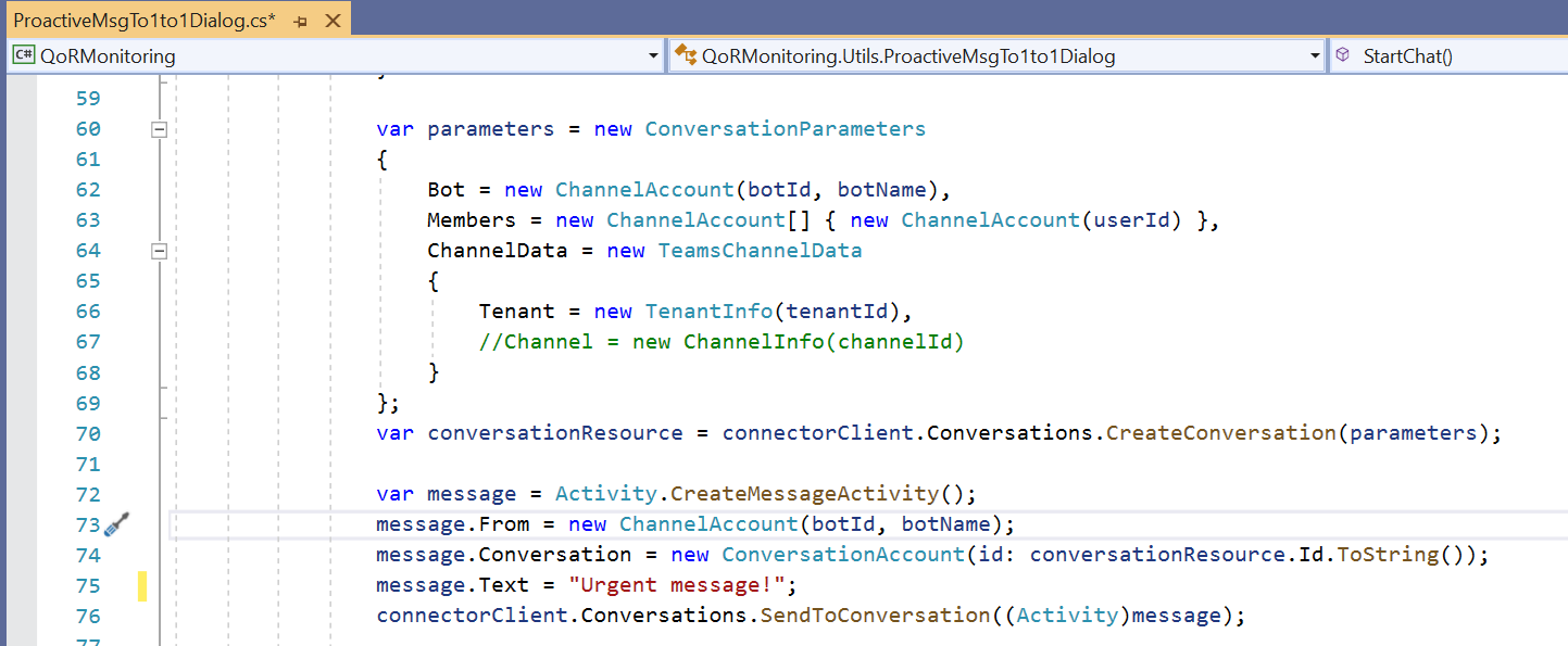 Bot how to send important/urgent message to one person · Issue #1461 ...