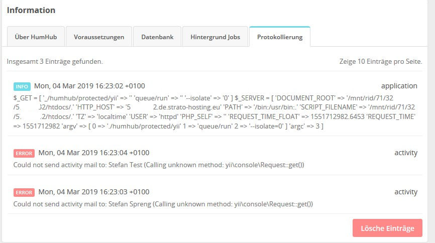 E-Mail Summary is not generated (Error: Could not send activity mail to: xyz (Calling unknown ...