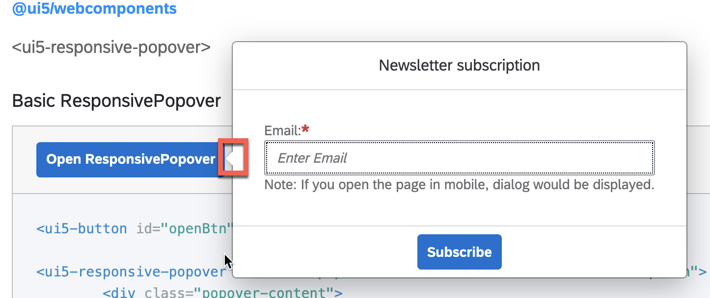 ui5-responsive-popover: arrow part does not have border · Issue #1525 · SAP/ui5-webcomponents ...