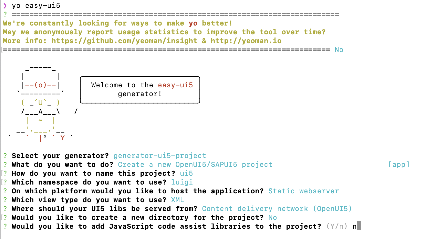 Build Skeleton React and UI5 Projects · Issue #7516 · sap-tutorials/Tutorials · GitHub