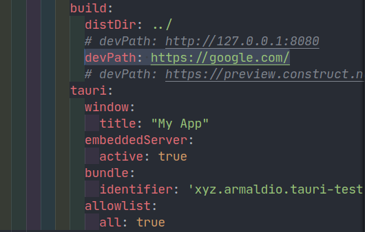 Unable to use devPath without port · Issue #1297 · tauri-apps/tauri · GitHub