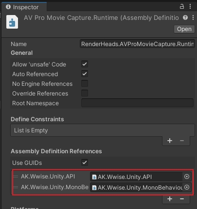 Wwise Record Is So Slow？ · Issue #312 · RenderHeads/UnityPlugin-AVProMovieCapture · GitHub