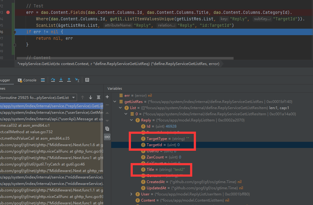 ScanList相同对象多次赋值，后一次会覆盖前一次值 · Issue #1159 · gogf/gf · GitHub