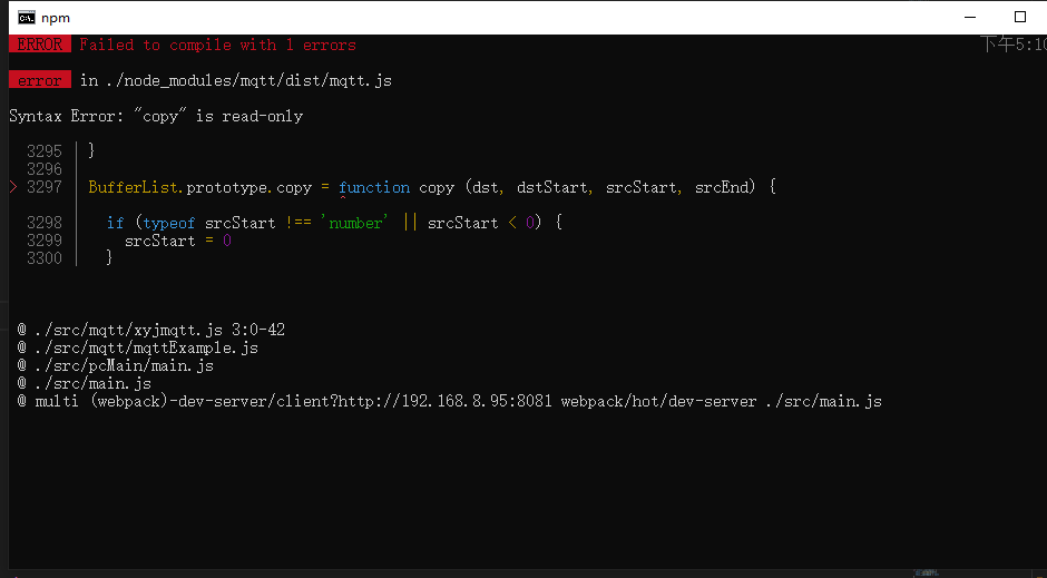 Mqtt 使用babel Polyfill编译报错 · Issue 1531 · Mqttjs Mqtt Js · Github