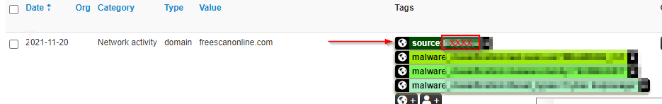 Add tag to source of indicator/observable/report · Issue #1738 · OpenCTI-Platform/opencti · GitHub