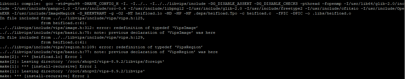 Error when installing vips8.10.0 for CentOS 6.9 · Issue #1774 · libvips/libvips · GitHub