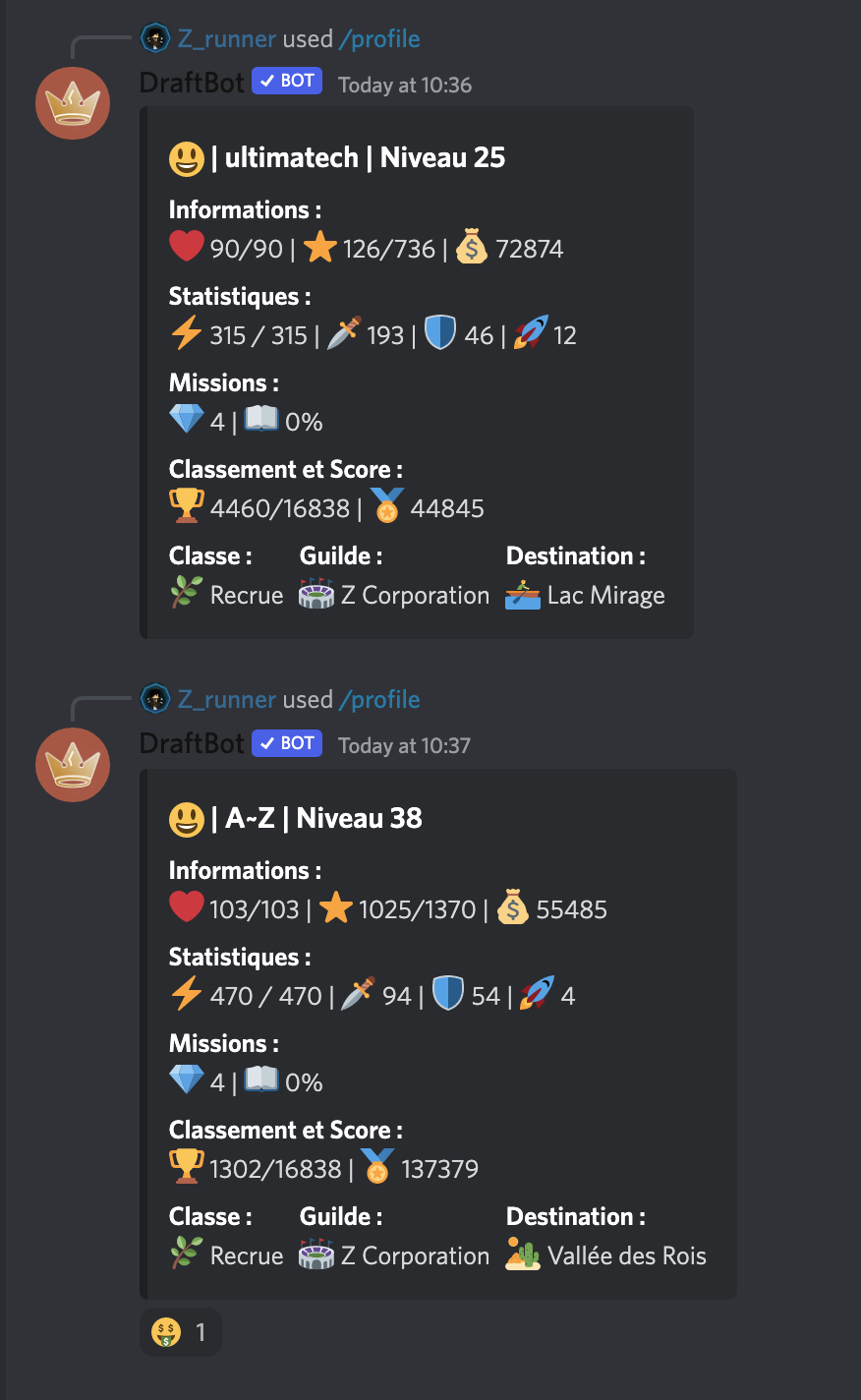 [BUG]: Guilddaily qui régénère quand tous les membres sont full vie ...