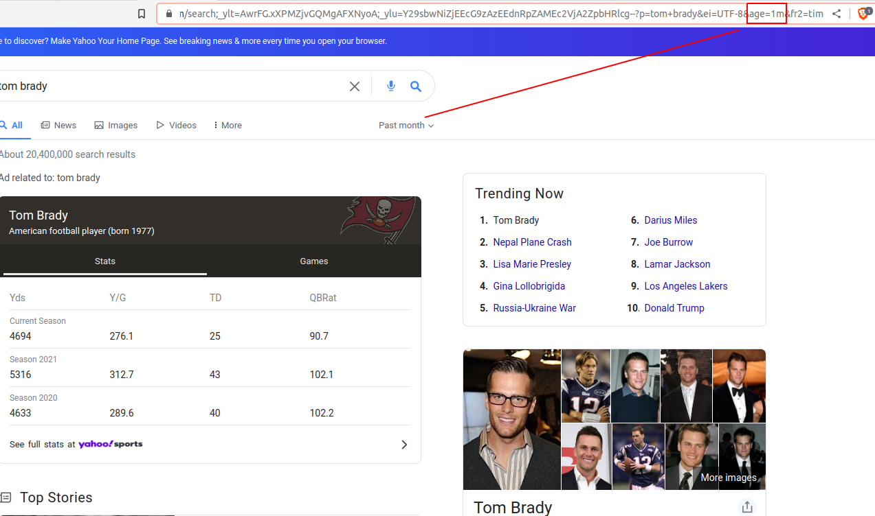 [Yahoo Search API] Support Filter Results by Date · Issue #598 · serpapi/public-roadmap · GitHub