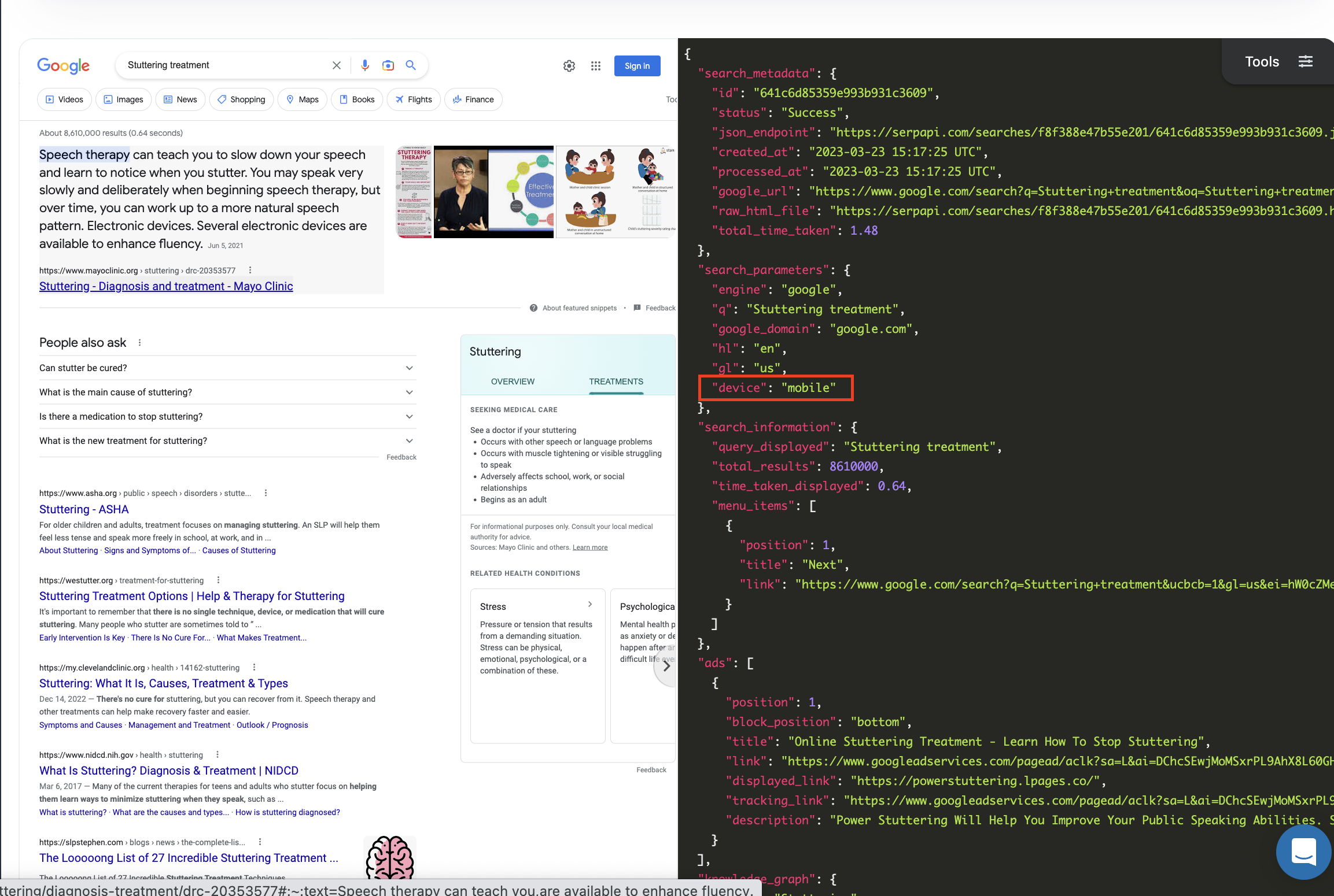 [Google Search API] `device` ignored for some searches · Issue #739 · serpapi/public-roadmap ...