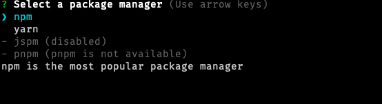 Feature request: Native filter API for select · Issue #1216 · SBoudrias/Inquirer.js · GitHub