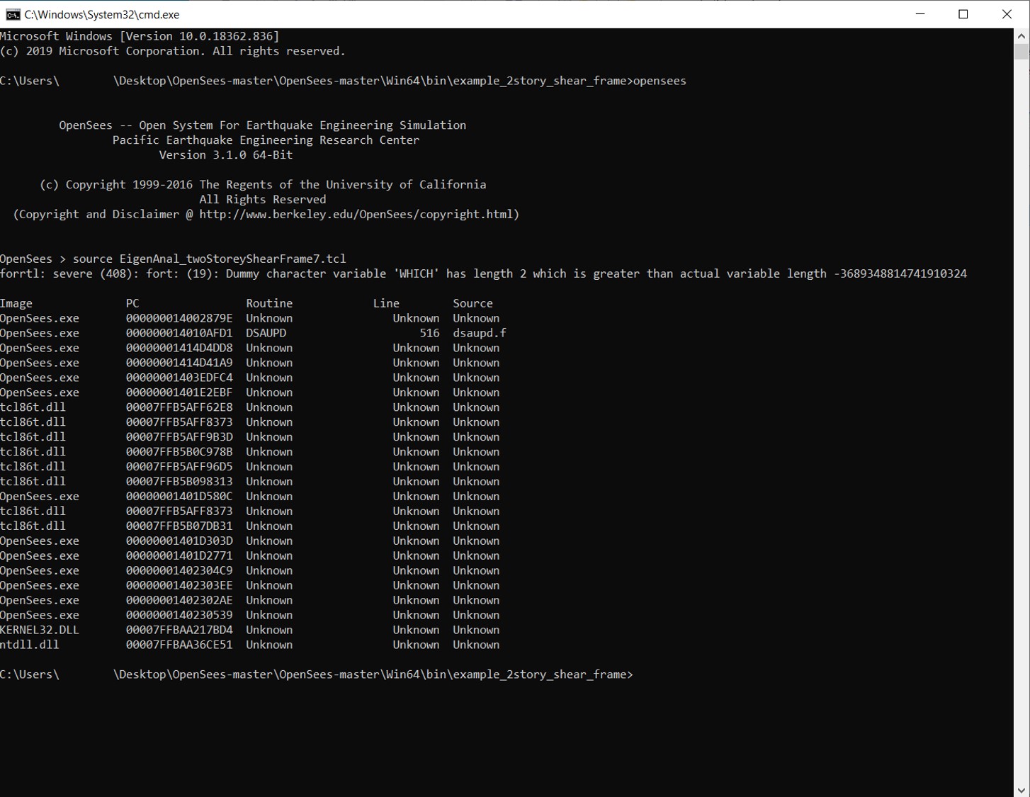 LINK 1181 Error in Compiling OpenSees in Visual Studio · Issue #173 · OpenSees/OpenSees · GitHub