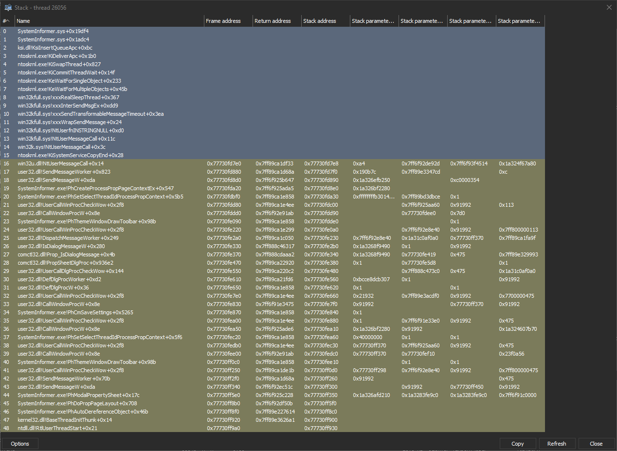 Stuck on Modules window · Issue #1748 · winsiderss/systeminformer · GitHub