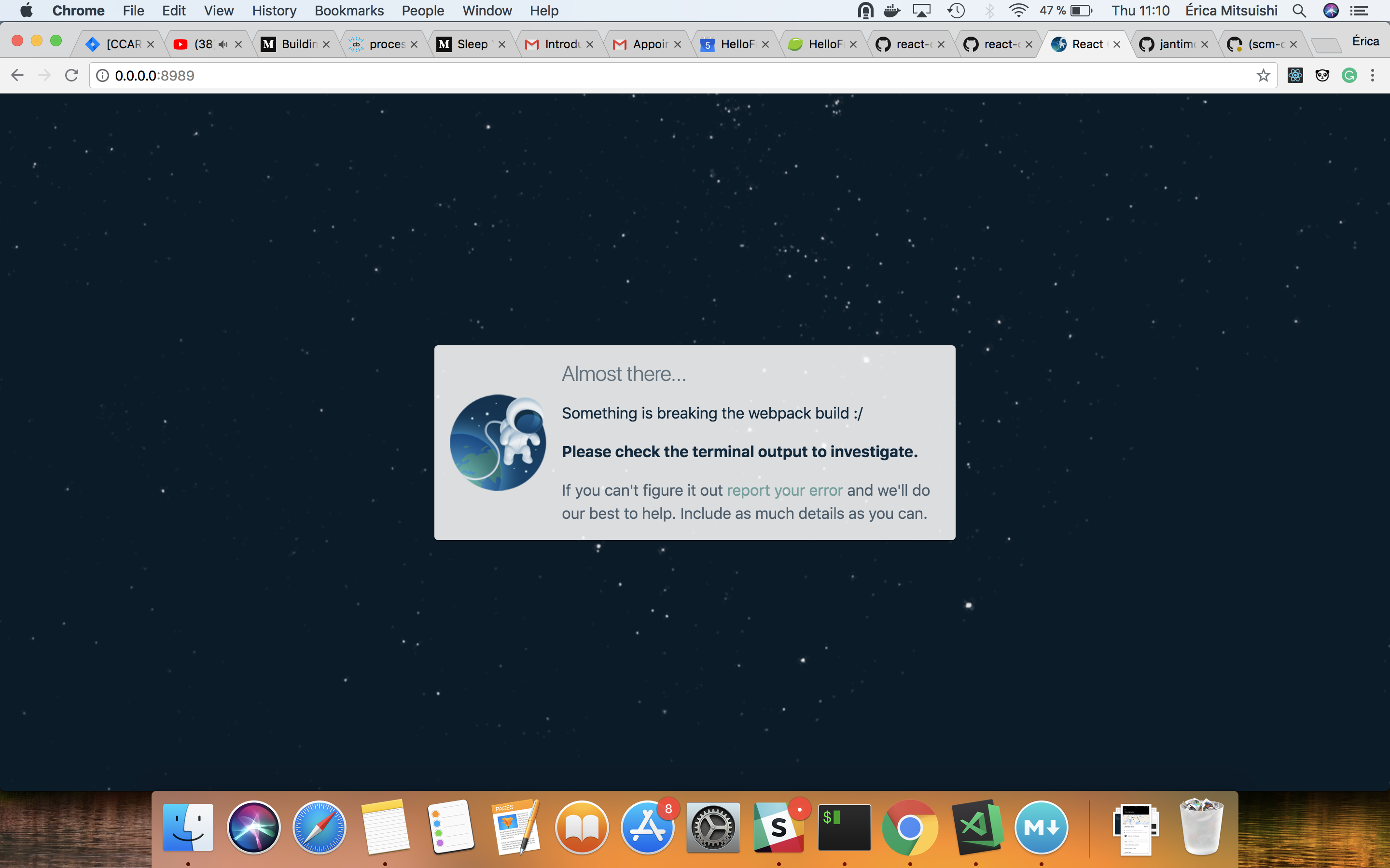 Webpack Error · Issue 743 · React Cosmosreact Cosmos · Github 