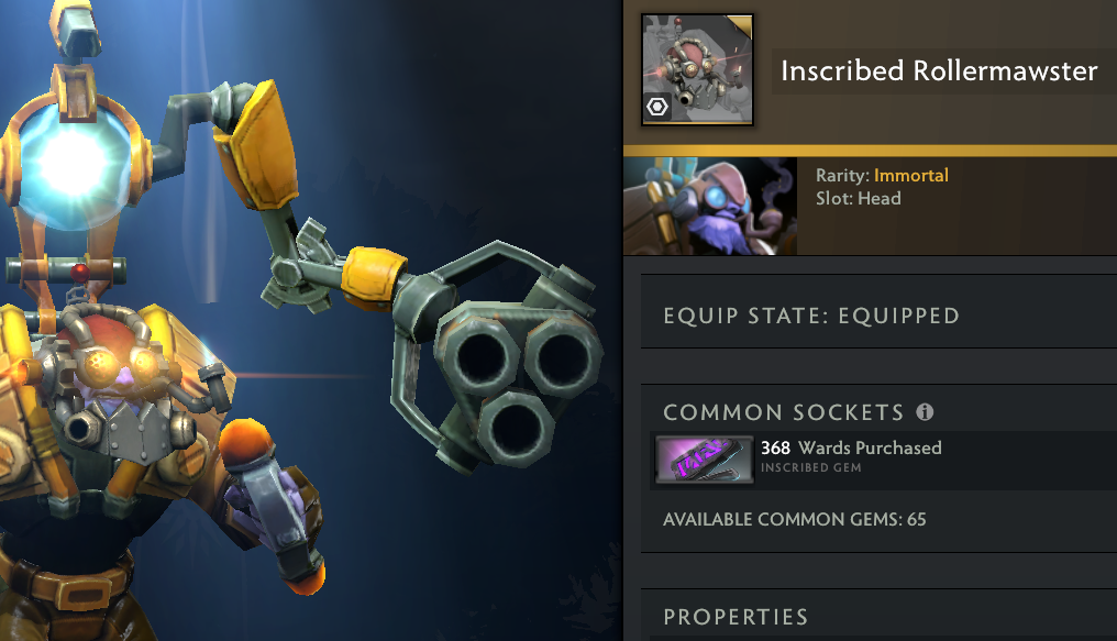 Rollermawster(Tinker’s March of Machine immortal) have no effect ...