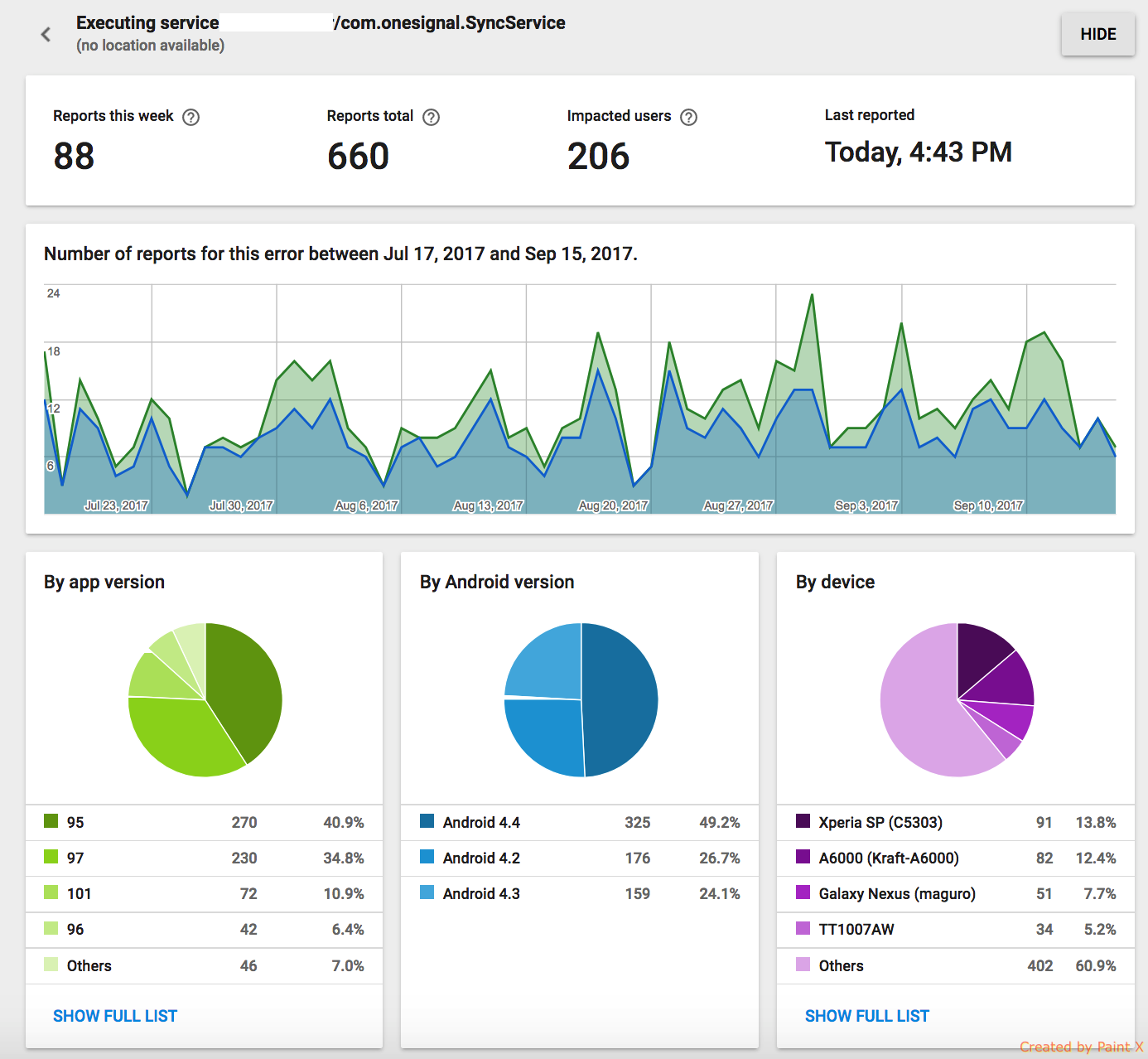 Anr Issue Executing Service Com Com Onesignal Syncservice · Issue 283 · Onesignal Onesignal
