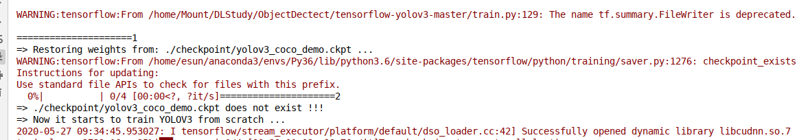 加载预训练模型,训练自己的数据 · Issue 538 · Yunyang1994tensorflow Yolov3 · Github