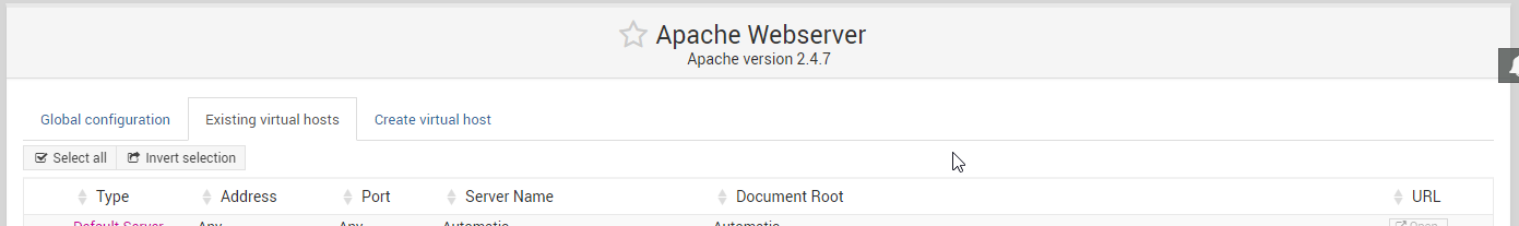 Module settings and controls missing on Apache · Issue #1133 · webmin/authentic-theme · GitHub
