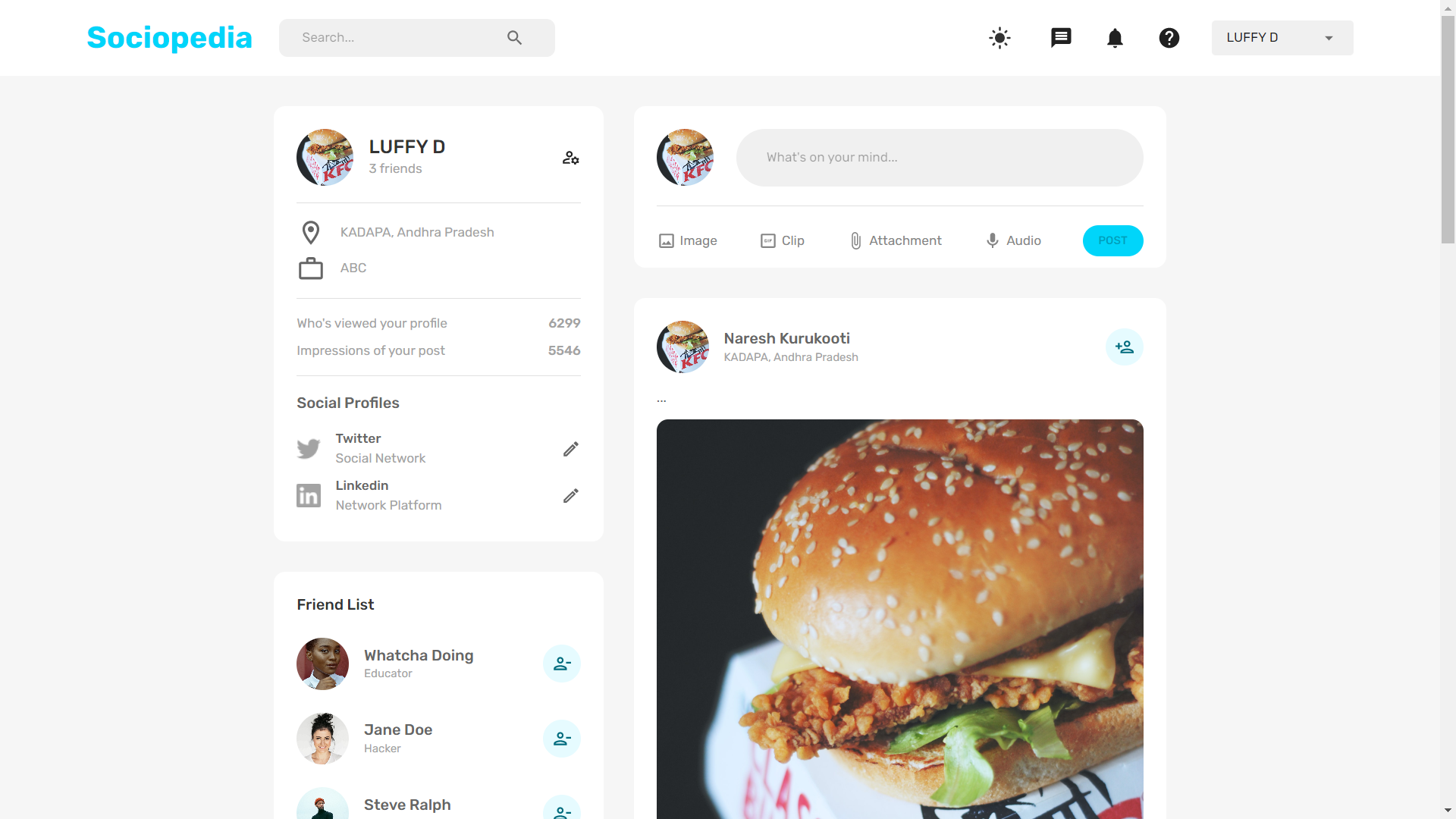 GitHub - KURUKOOTINARESH/Sociopedia