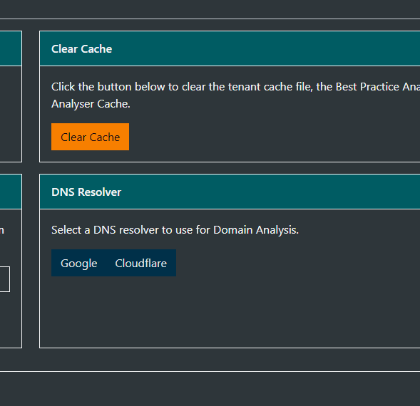 BUG: [React] [UX] CIPP Settings - DNS Resolver Buttons · Issue #484 · KelvinTegelaar/CIPP · GitHub