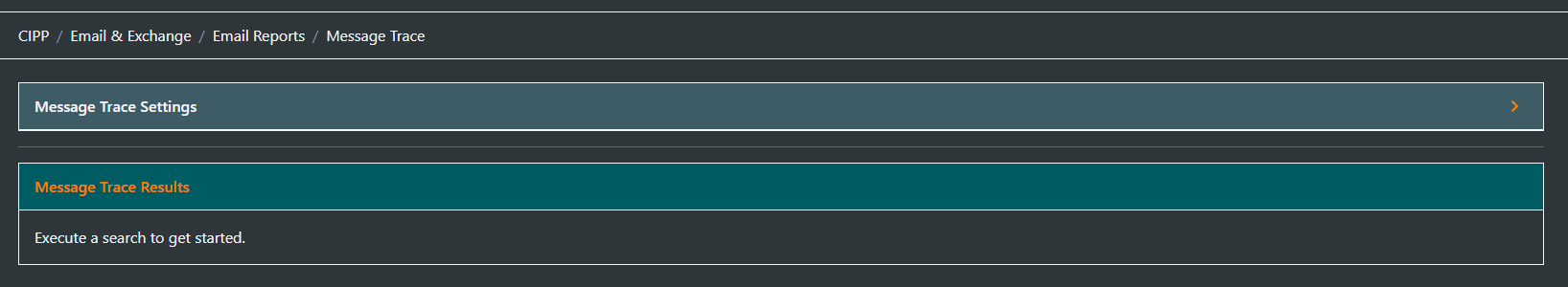 BUG: [React] [UX] Message Trace - Default not expanded · Issue #492 · KelvinTegelaar/CIPP · GitHub