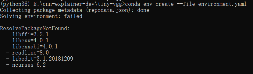 failed to create enviroment · Issue #4 · poloclub/cnn-explainer · GitHub