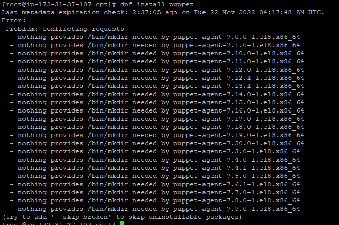 [Package Request] - Puppet · Issue #235 · amazonlinux/amazon-linux-2023 · GitHub