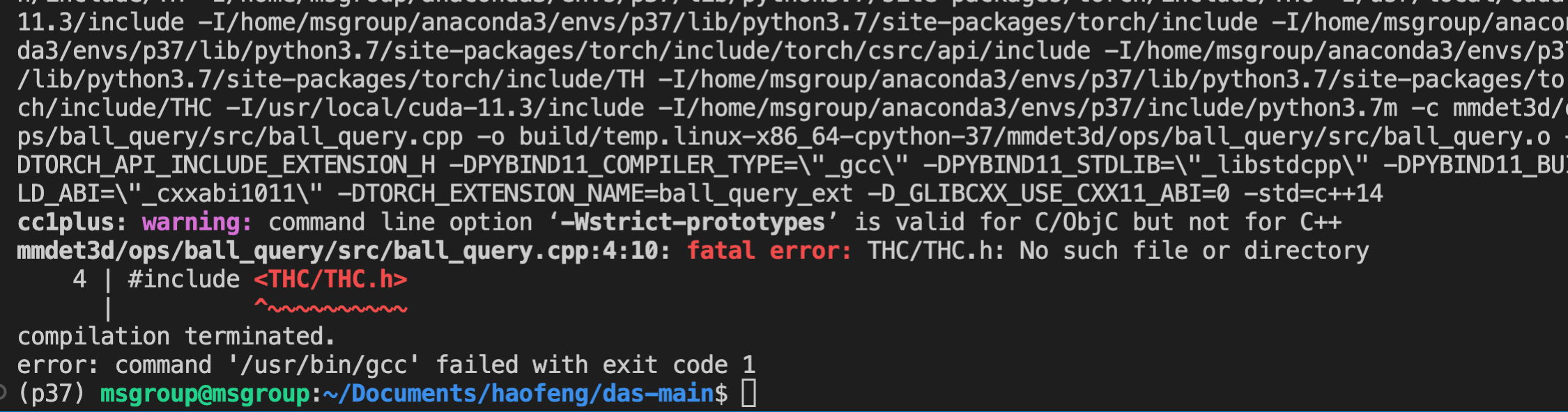执行最后一步编译的时候报错 · Issue #1 · wangzt-halo/das · GitHub