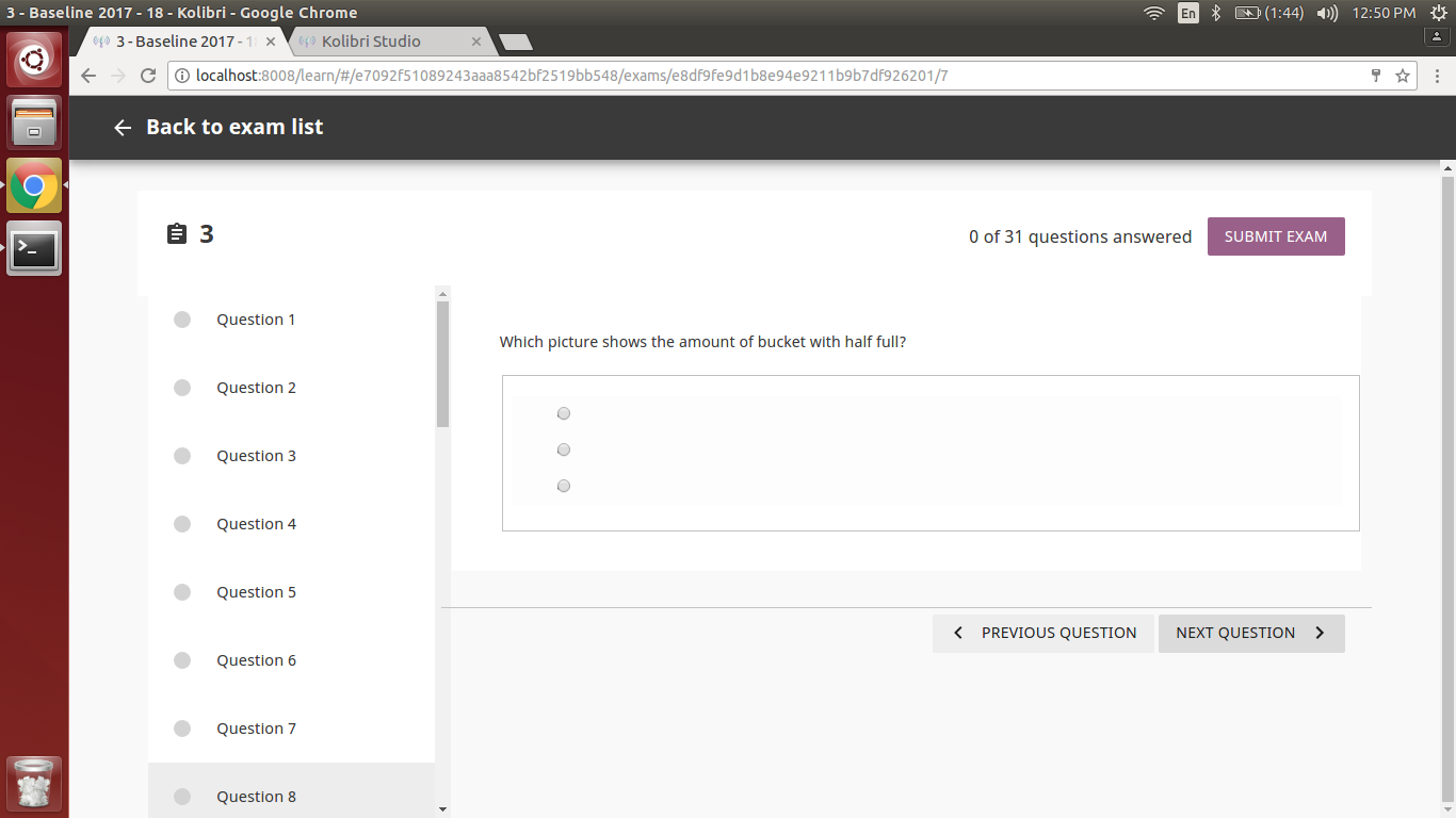 Images of answers are not displayed for questions created through ...