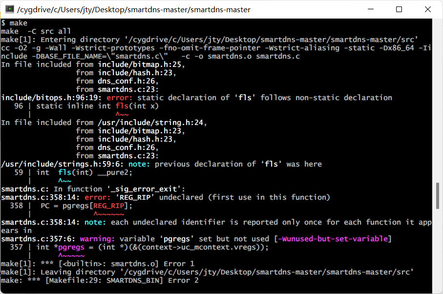 Win10环境（非WSL）下运行 · Issue #729 · pymumu/smartdns · GitHub