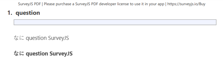 Bug: Custom fonts aren't applied to HTML elements · Issue #42 · surveyjs/survey-pdf · GitHub