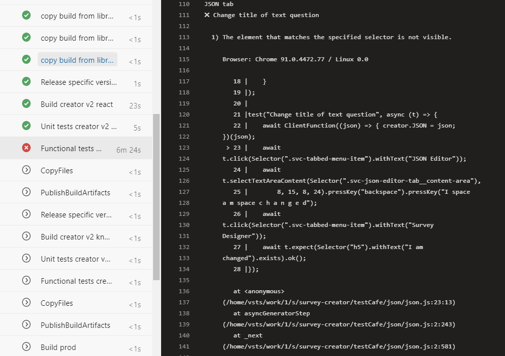 JSON tab is hidden in fullscreen CreatorV2 · Issue #1446 · surveyjs ...