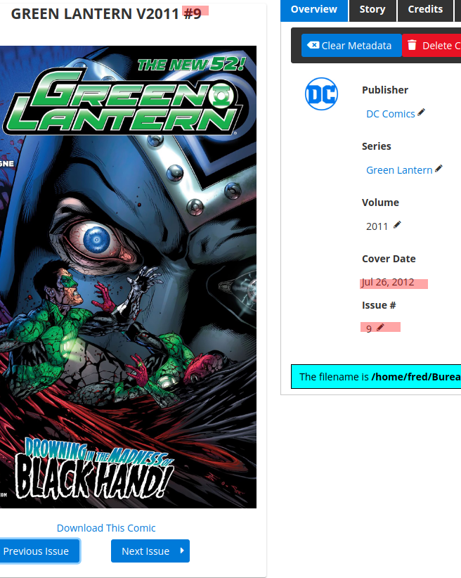 Next issue / Previous issue are not always the good issue · Issue #329 · comixed/comixed · GitHub