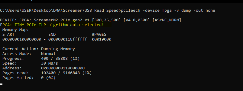 Speed issue · Issue #97 · ufrisk/pcileech-fpga · GitHub