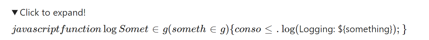 Bug: collapse does not display the code block correctly · Issue #365 ...