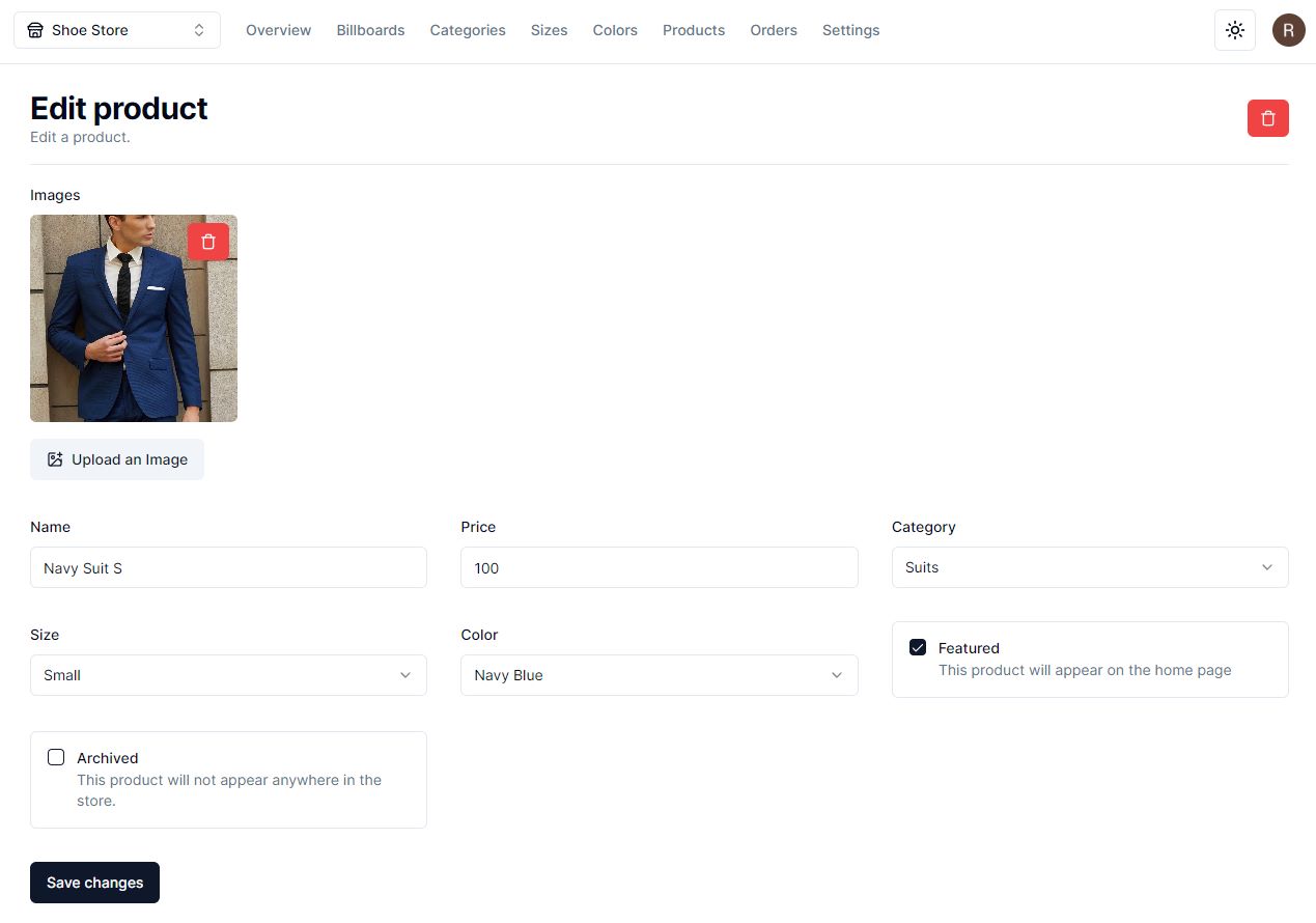 Github Samizake Commerce Admin A Fullstack E Commerce Admin Panel Created With Nextjs React 