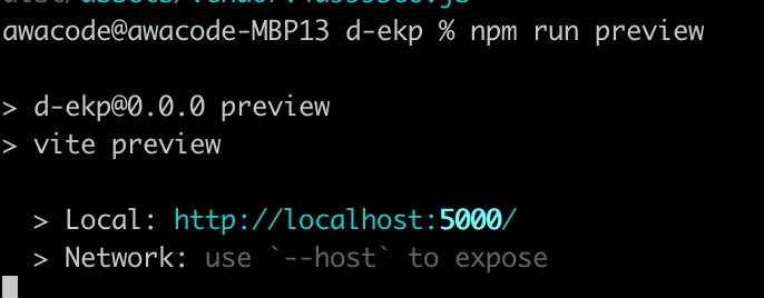 vite preview - the preconfigured localhost:5000 responds with http status 403 · vitejs vite ...