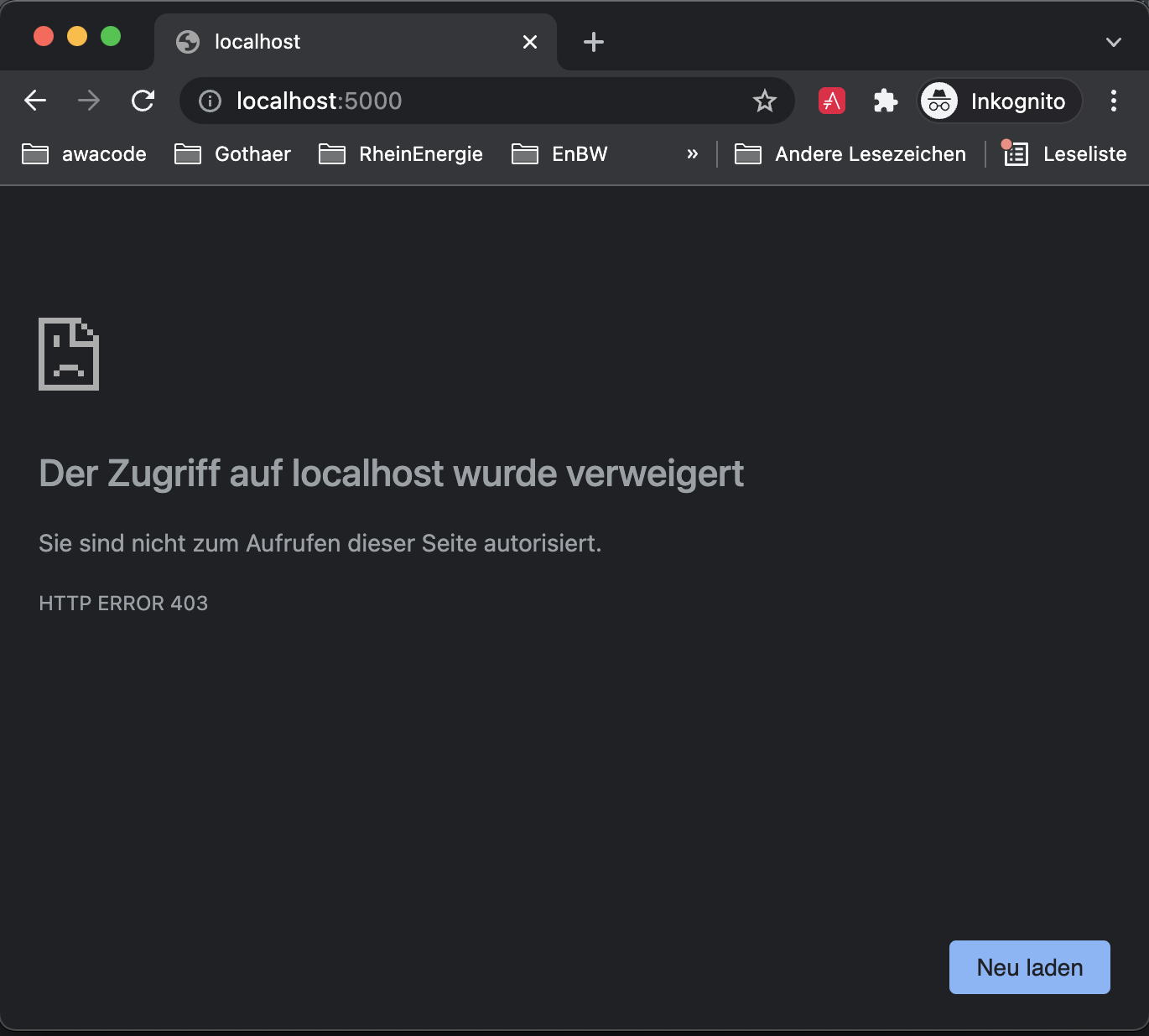 vite preview - the preconfigured localhost:5000 responds with http status 403 · vitejs vite ...