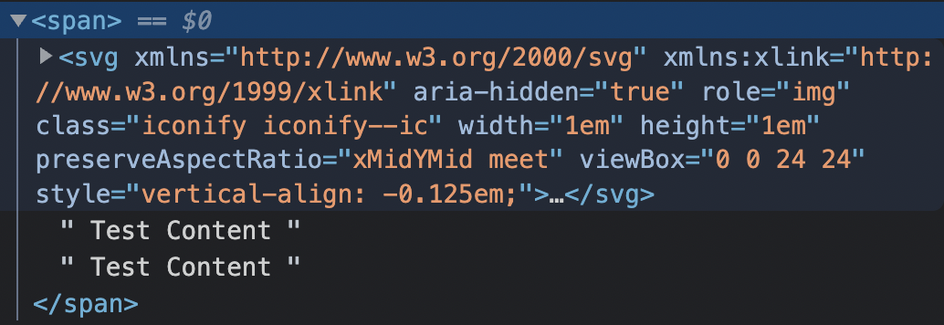 Using Iconify Vue3 Icon Component in inline element causes inline ... Using Iconify Vue3 Icon Component in inline element causes inline ...