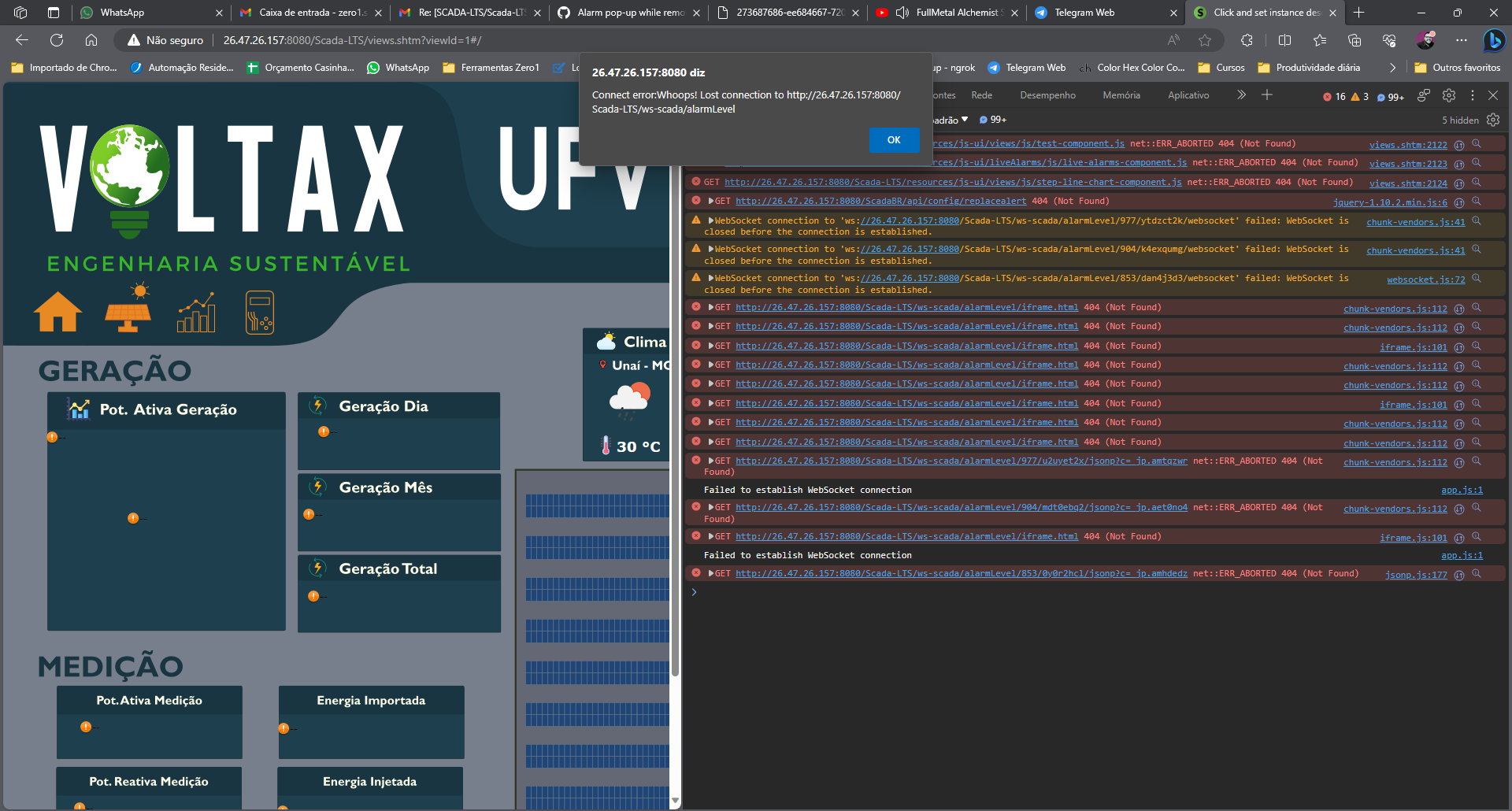 Alarm pop-up while remote access using VPN · Issue #2721 · SCADA-LTS/Scada-LTS · GitHub